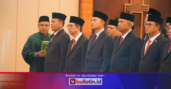 Dirjen AHU Melantik Kakanwil Kemenkumham Sulteng sebagai Anggota Majelis Pengawas Wilayah ...