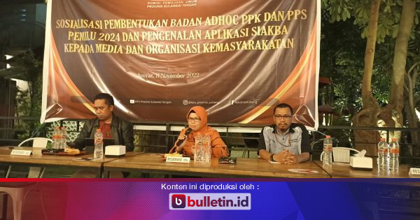 Kpu Sulteng Gunakan Aplikasi Siakba Rekrut Ppk Dan Pps Bulletin
