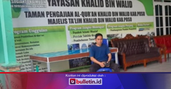Yayasan Khalid Bin Walid Siap Ciptakan Generasi yang Jauh Dari Pemahaman Radikal - bulletin